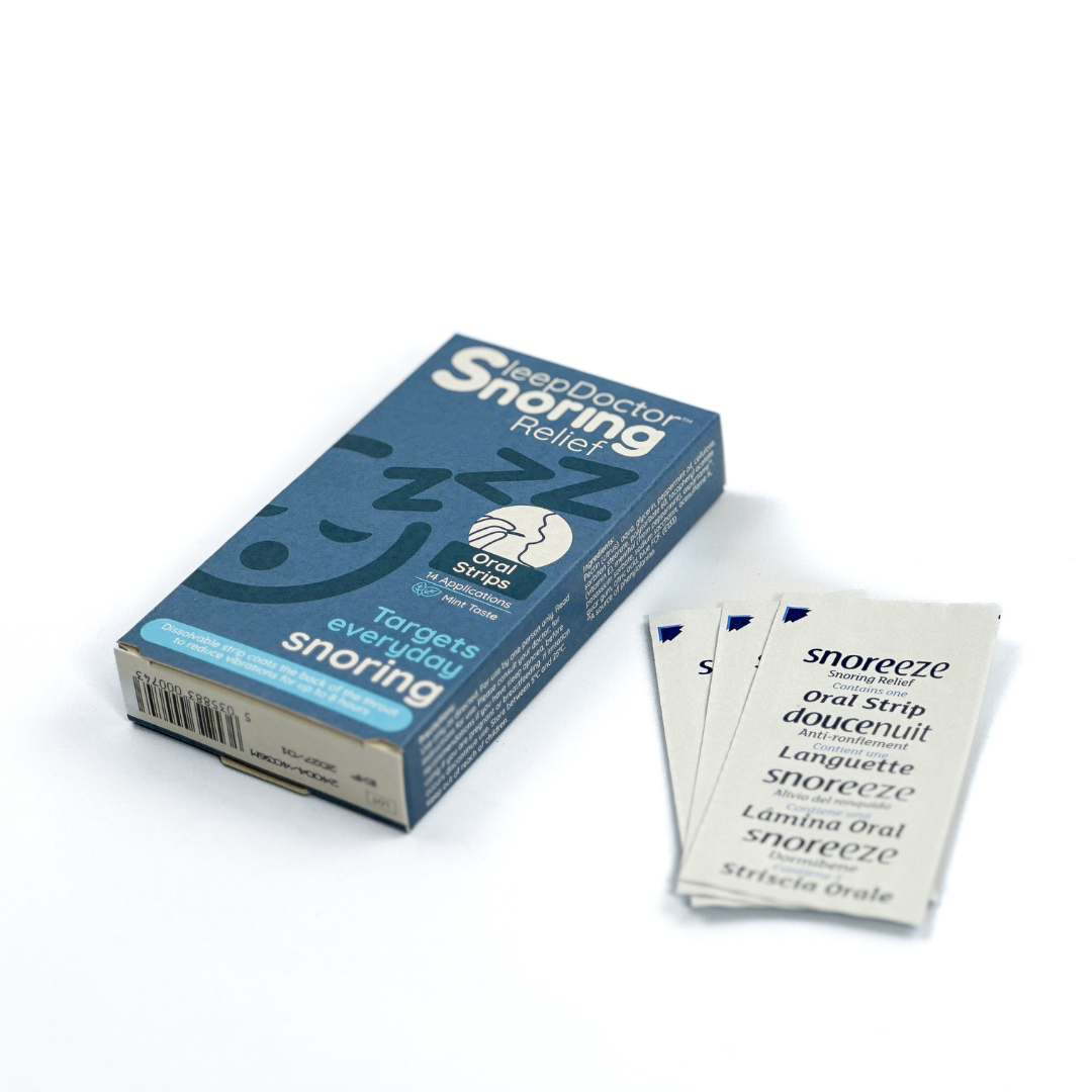 SleepDoctor Oral Strips - Snoring Relief Oral Strip – Sleep Doctor